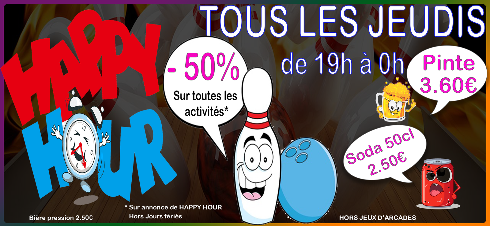 Bowling Agen-Boé : Bowling, Aire de jeux, Salle de billard